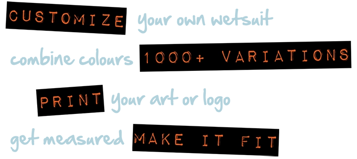 Custom Wetsuits: Handmade and High Quality Wetsuits - Custom Wetsuits ...